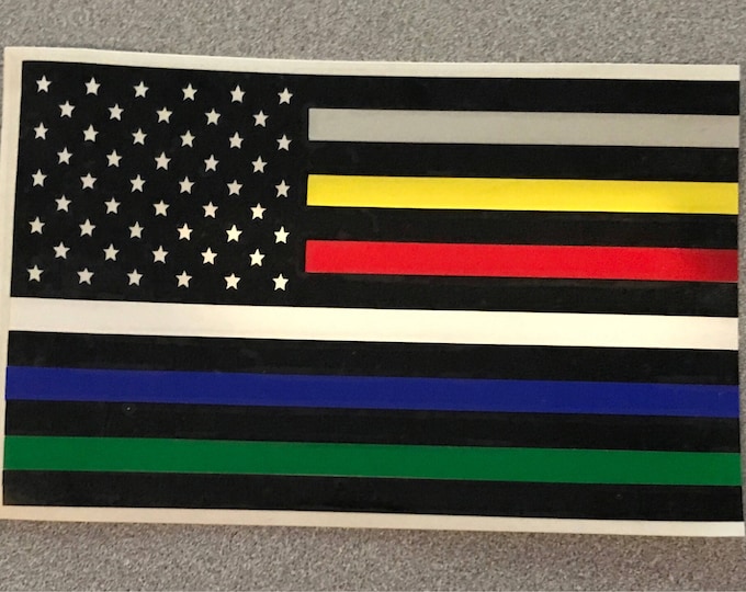 First Responder Decal Car Decal Firefighter Sticker - Etsy