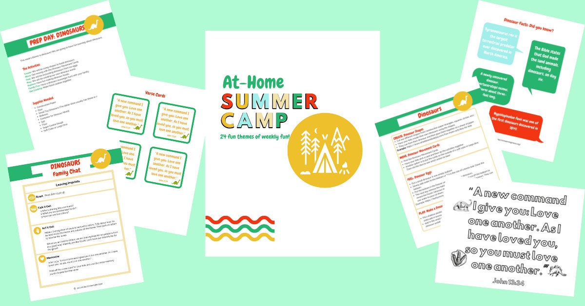 PRINTABLE Bundle At-home Summer Camp Bundle, Activities for Kids ...