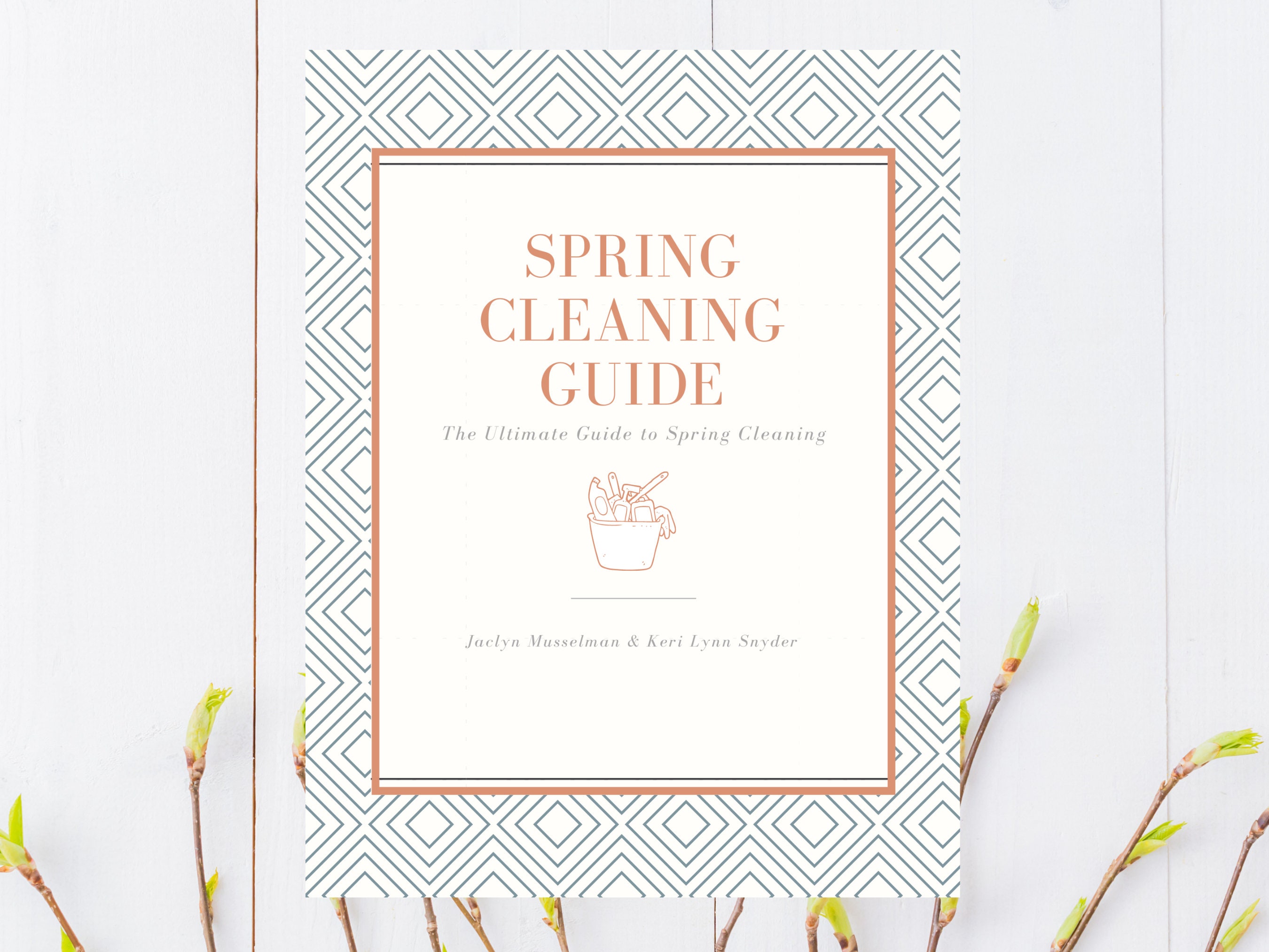 PRINTABLE Spring Cleaning Guide, Spring Cleaning Checklist, Spring ...