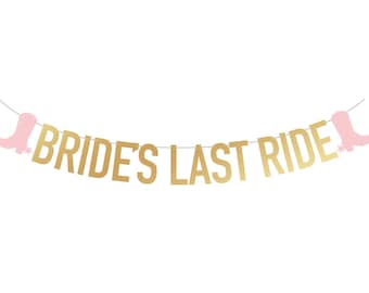 Last Rodeo Decor Yee Haw Banner Bachelorette Banner Decor - Etsy