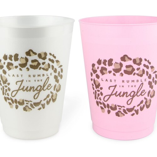Jungle Bachelorette Party Cups 12 Pack 16 Oz Reusable - Etsy