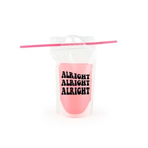 Dazed & Engaged Drink Pouches | Reusable Bridesmaid Booze Bags With ...