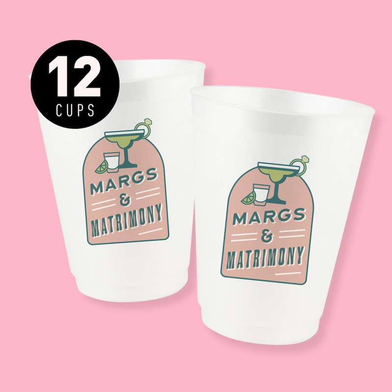 Engagement Party Cups - Etsy