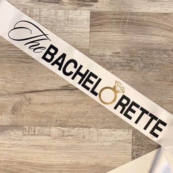 Bachelorette Sash - Etsy