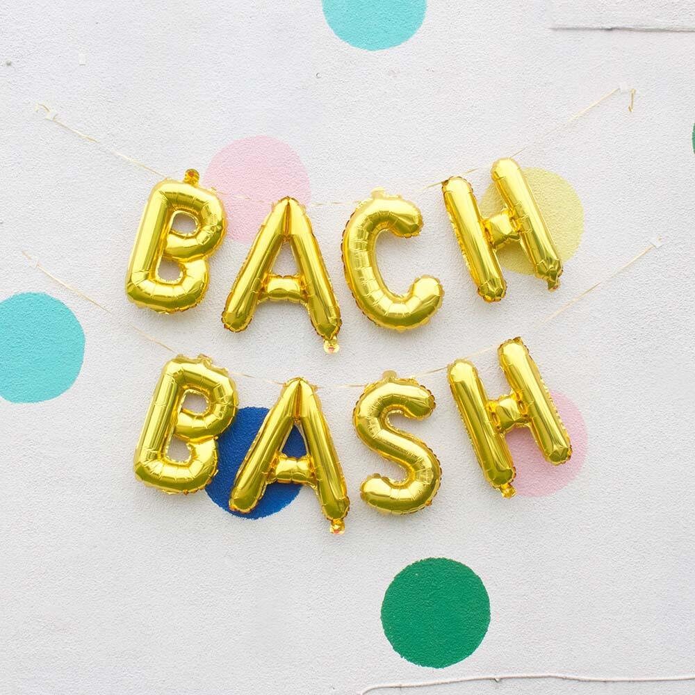 Bach Bash Bachelorette Party Balloon Banner 16 Tall | Etsy