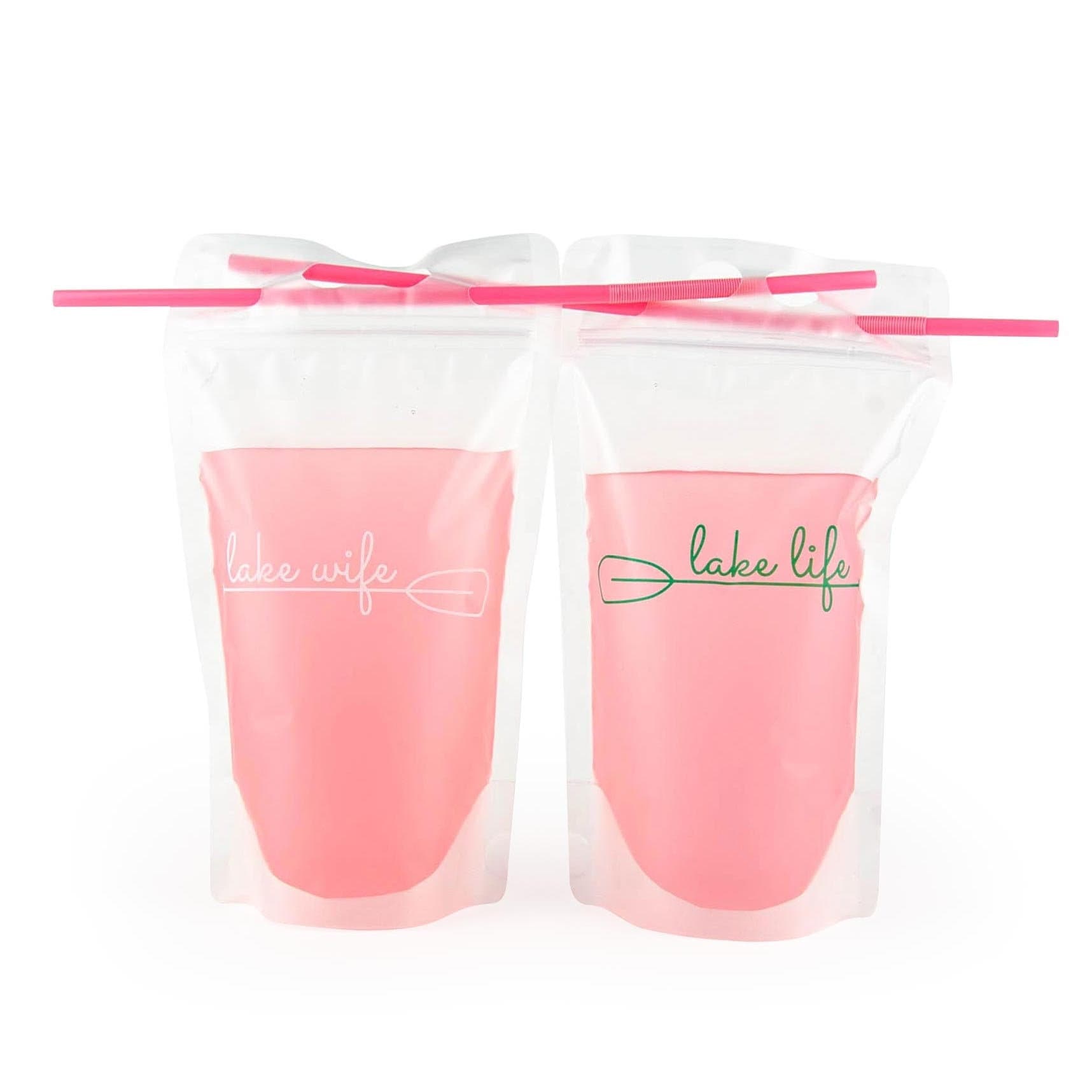 Kitchen & Dining Drinkware 1990s Bachelorette Party Drink Pouches Wife ...