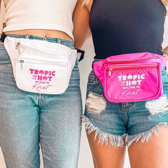 Tropical Beach 1990s Bachelorette Party Fanny Packs Nineties - Etsy