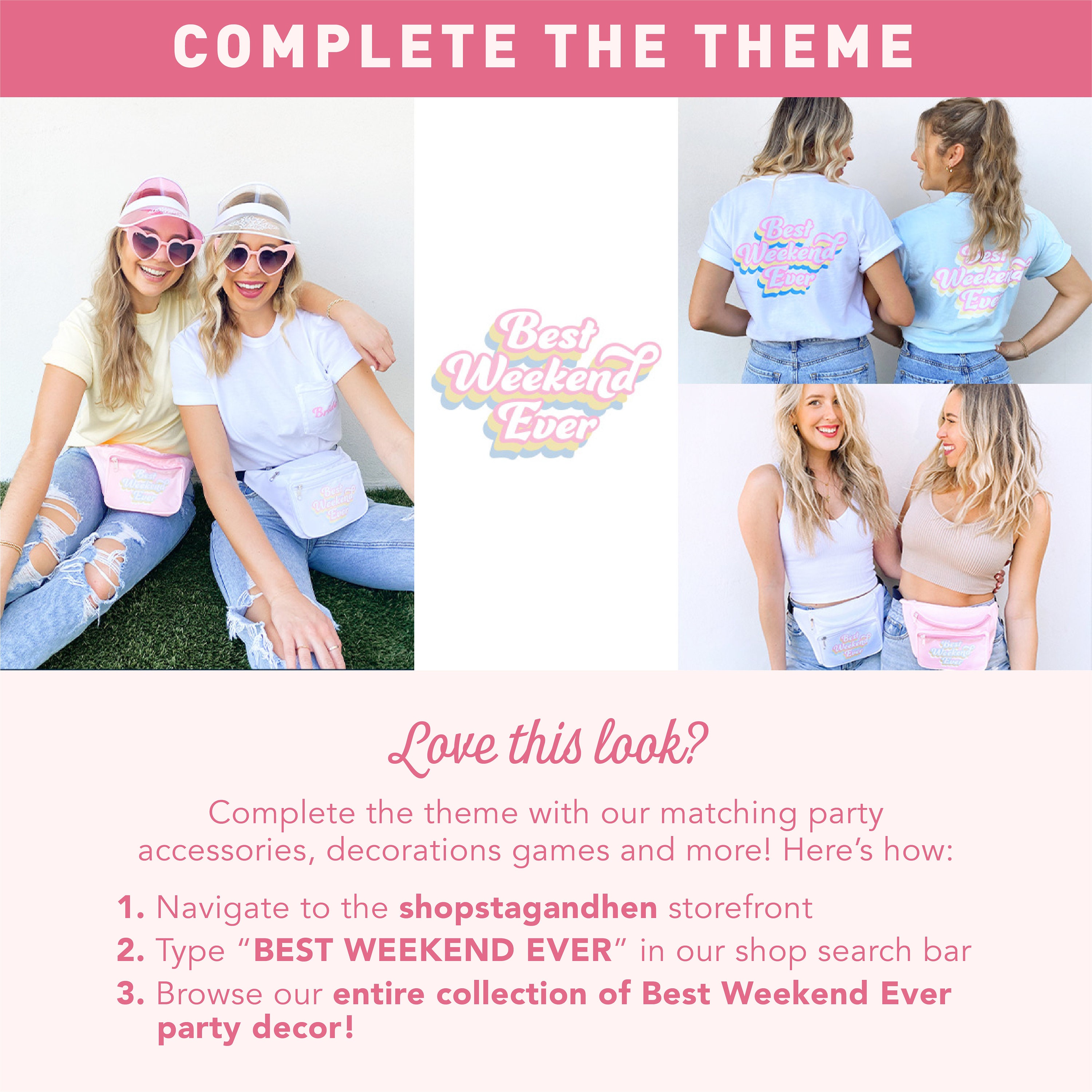 Best Weekend Ever Bachelorette Party Pocket Tees | Pastel Bridal Party ...