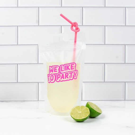 Kitchen & Dining Drinkware 1990s Bachelorette Party Drink Pouches Wife ...