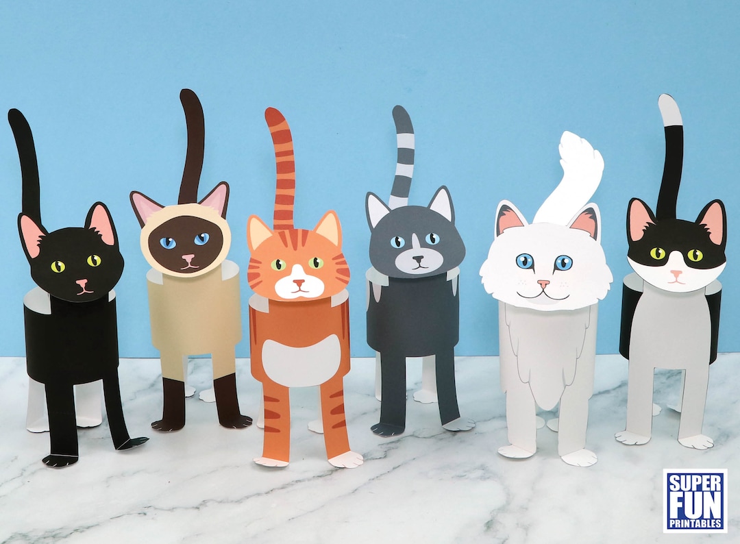 Paper Cats - Etsy