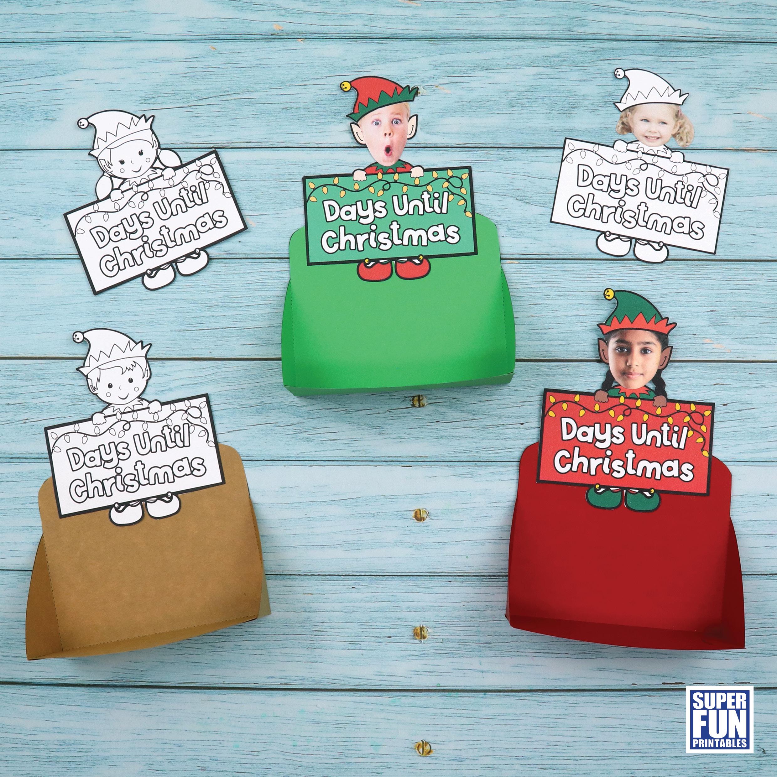 Elf Christmas Countdown Calendar - Etsy