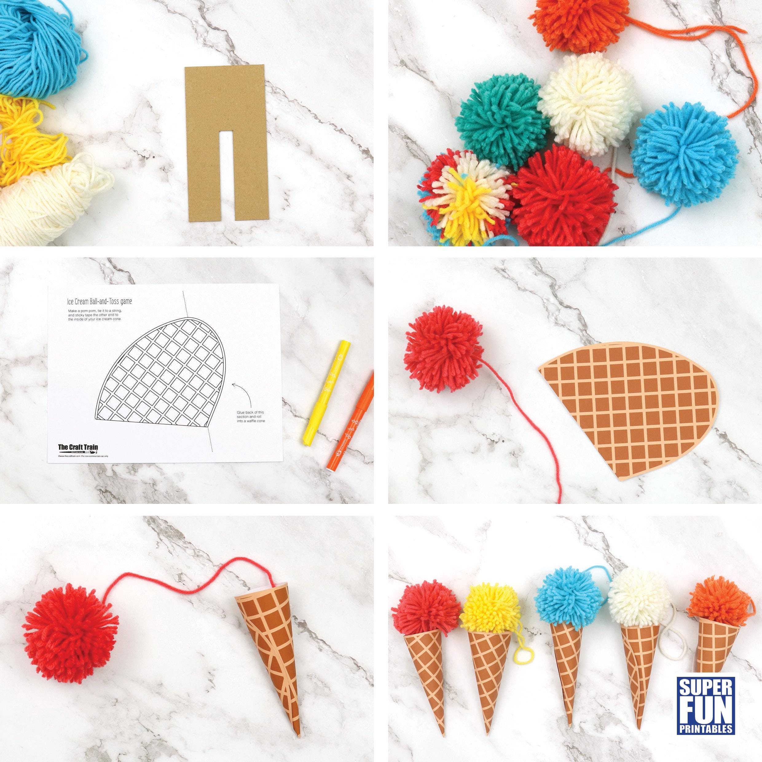 Ice Cream Toss Game - Etsy