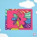 Flower Positive Negative Art - Etsy