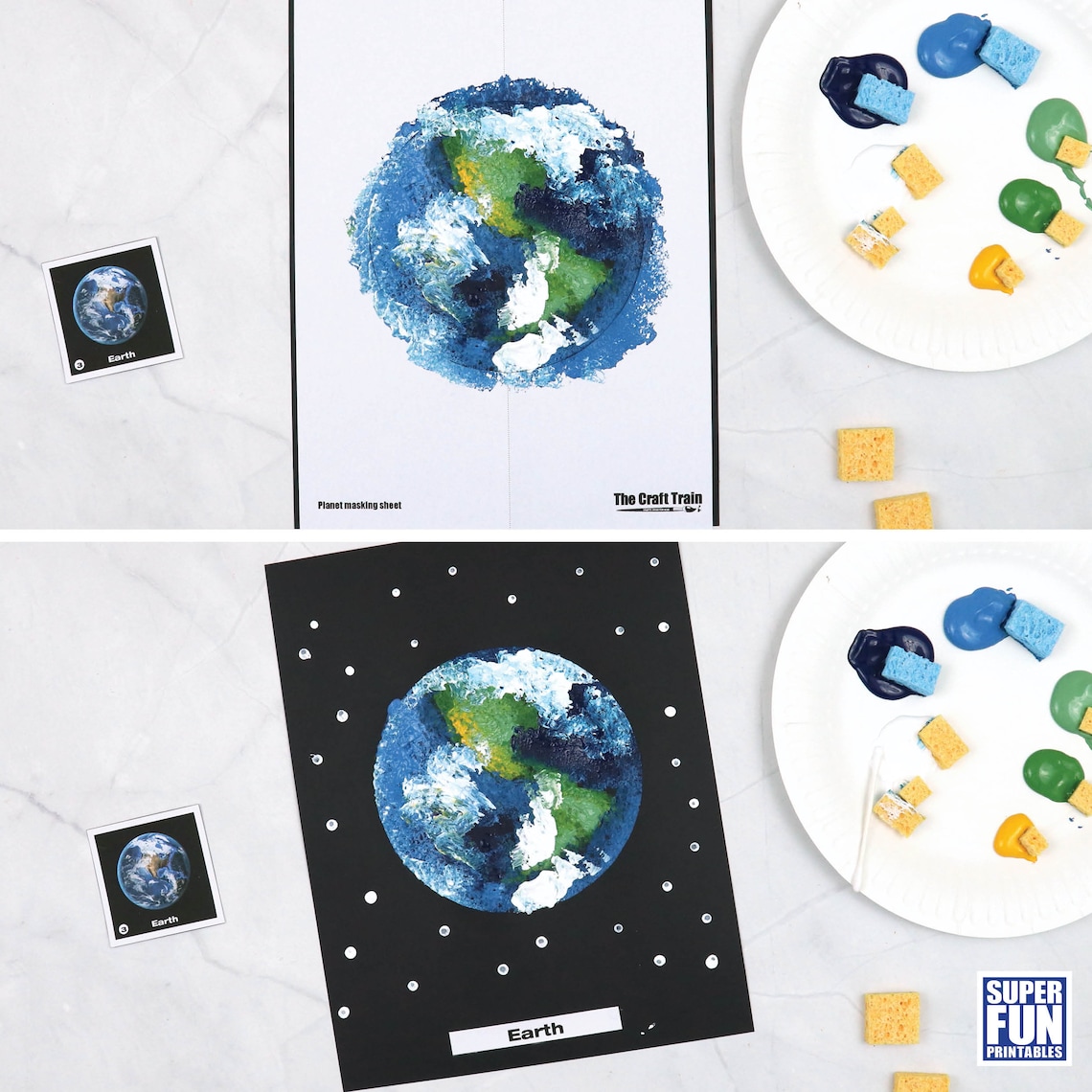 Solar System Art Project for Kids - Etsy