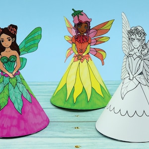 Fairy Paper Dolls - Etsy