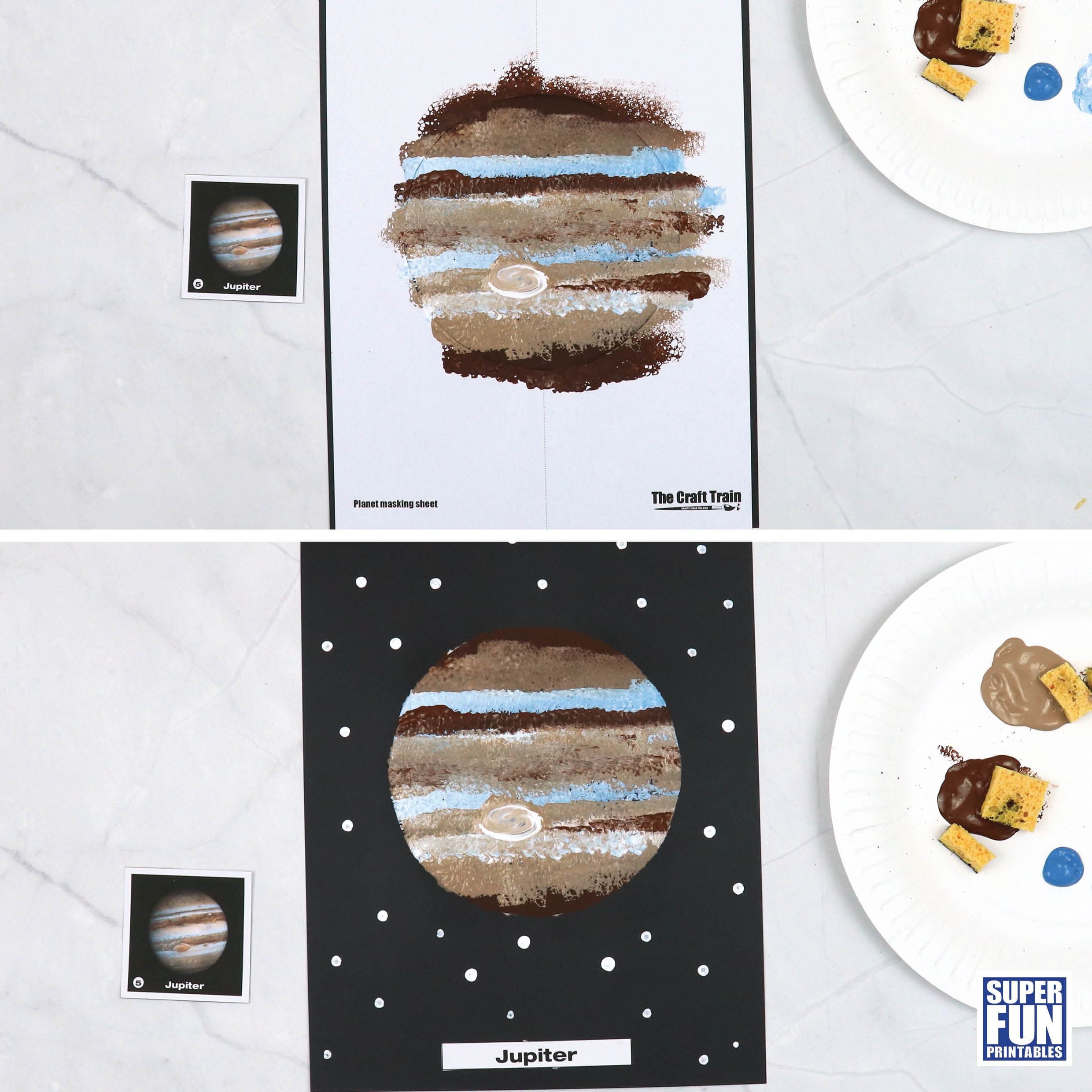 Solar System Art Project for Kids - Etsy