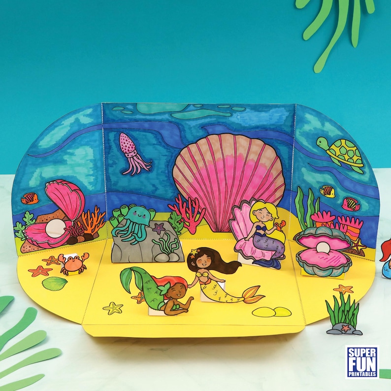 Mermaid Play World - Etsy