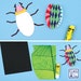 3D Paper Doodle Bug Craft - Etsy