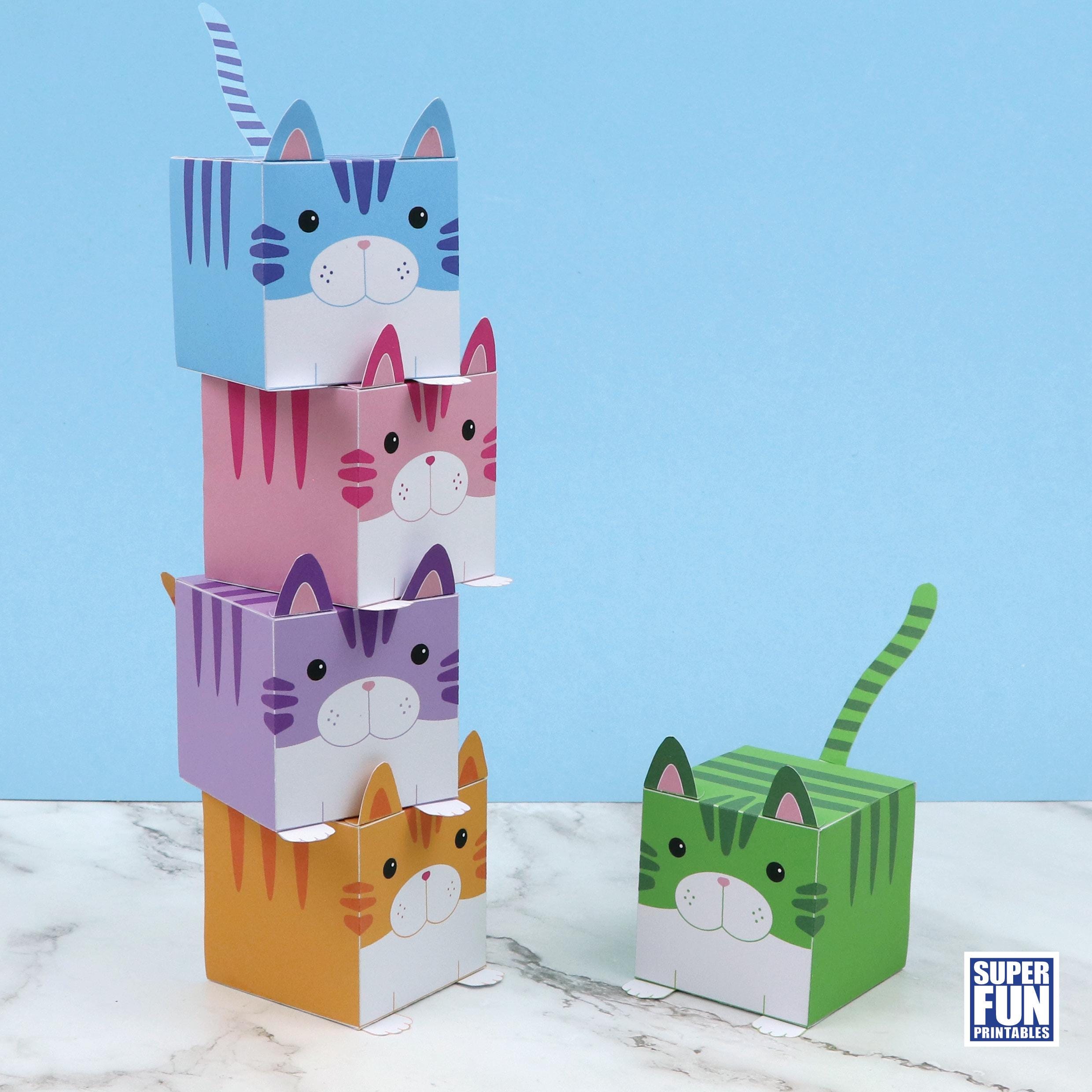 Cube Cats - Etsy