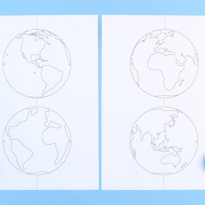 Paper Earth Craft - Etsy