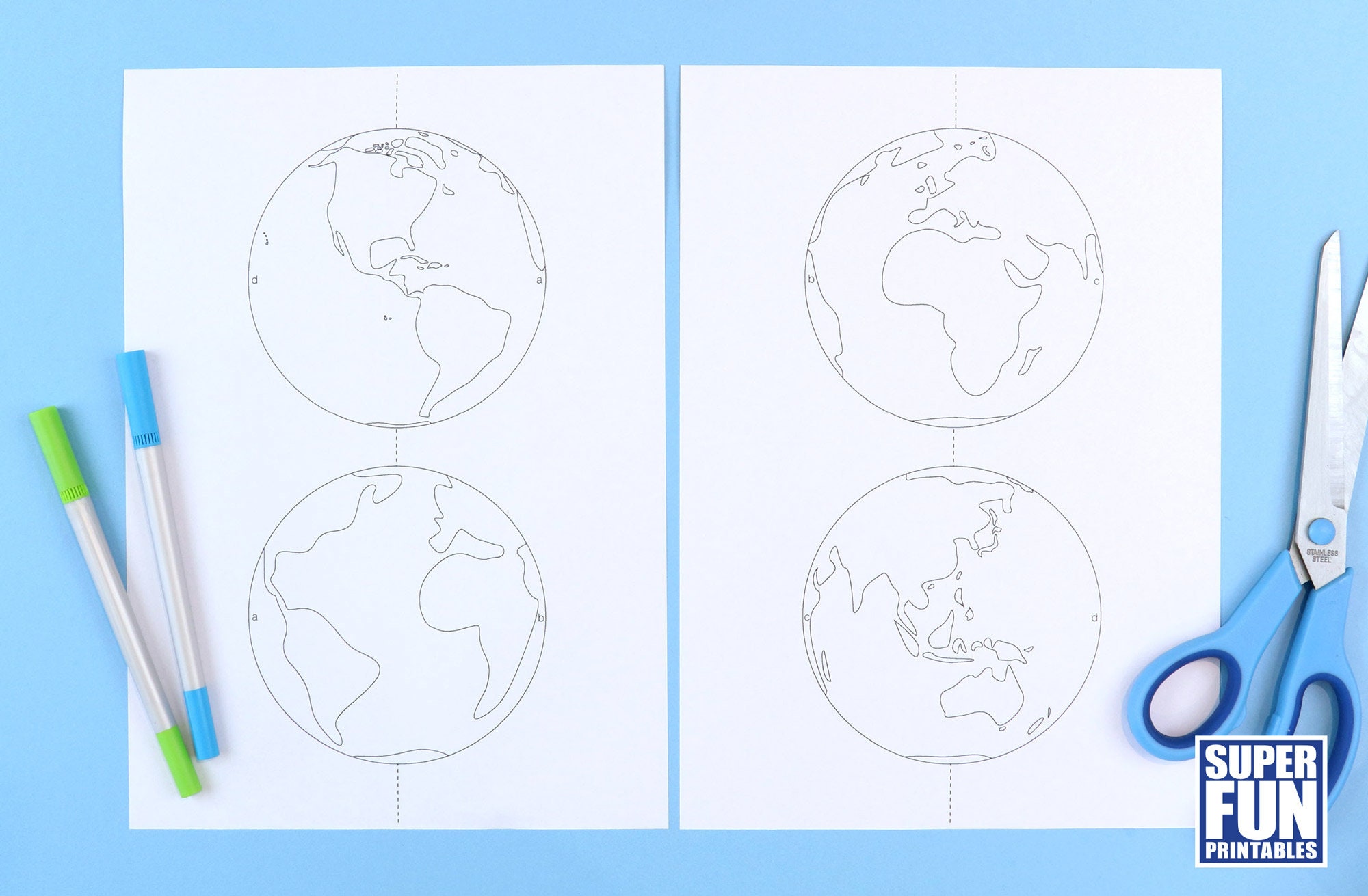 Paper Earth Craft - Etsy