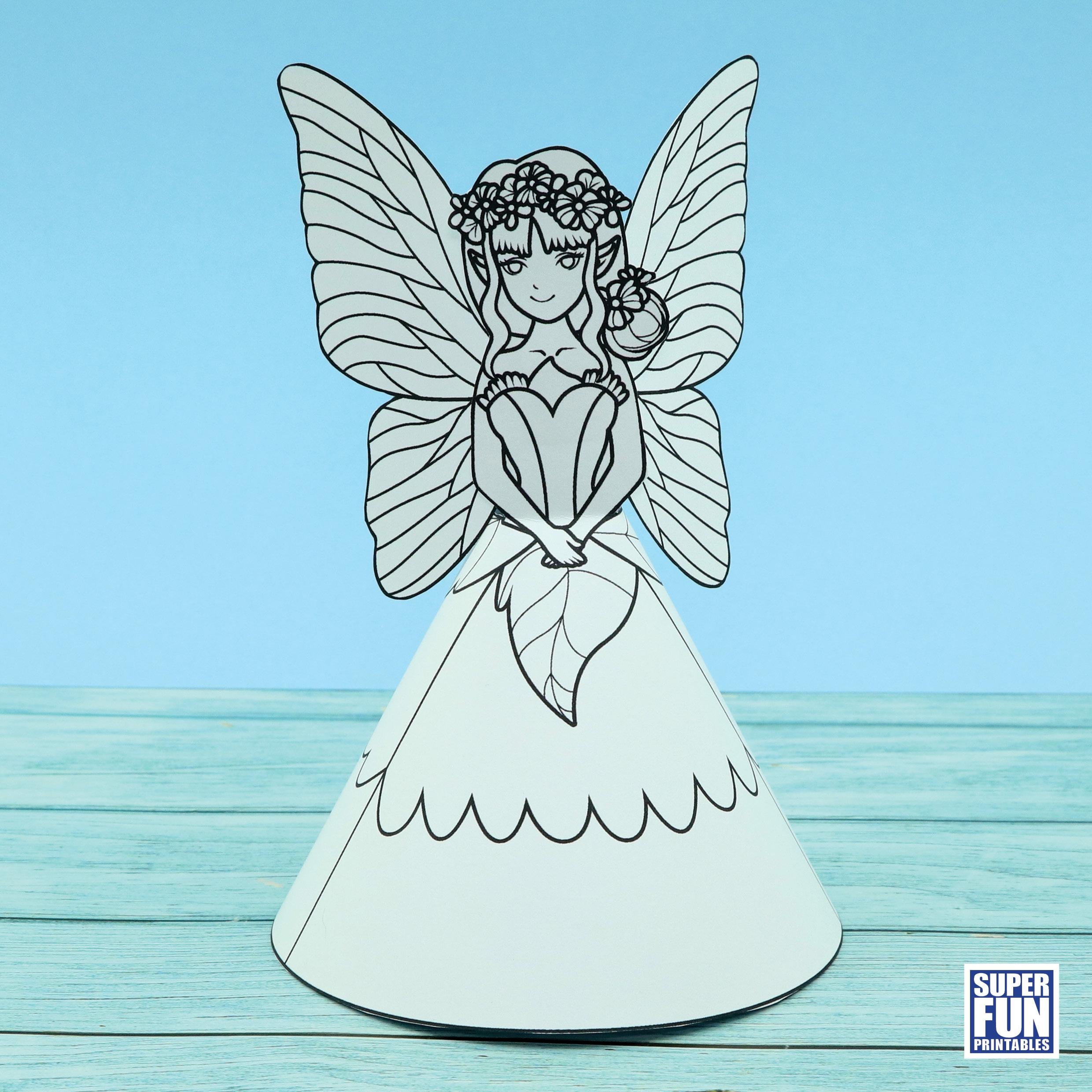 Fairy Paper Dolls - Etsy