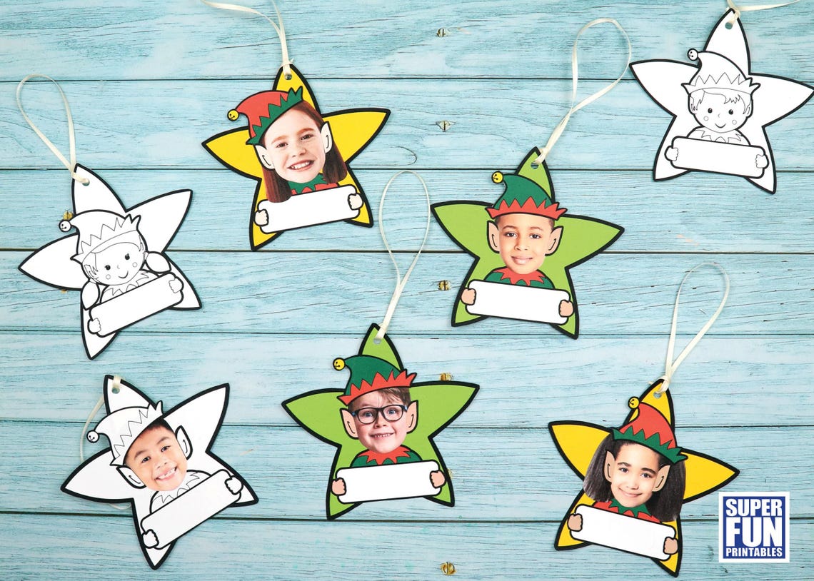 Elf Star Ornament - Etsy