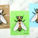 3D Paper Bee - Etsy