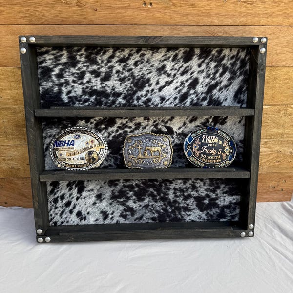 Rodeo Buckle Display - Etsy