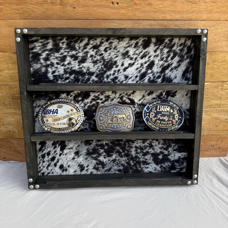 Rodeo Buckle Display - Etsy