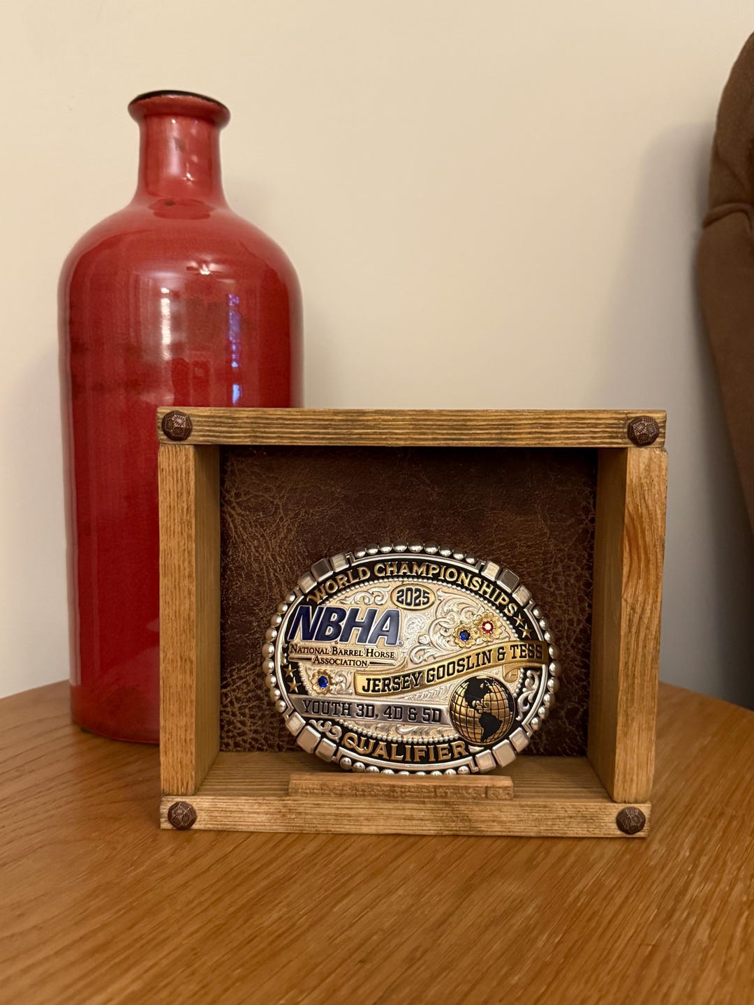 Single Count Belt Buckle Display Case - Etsy