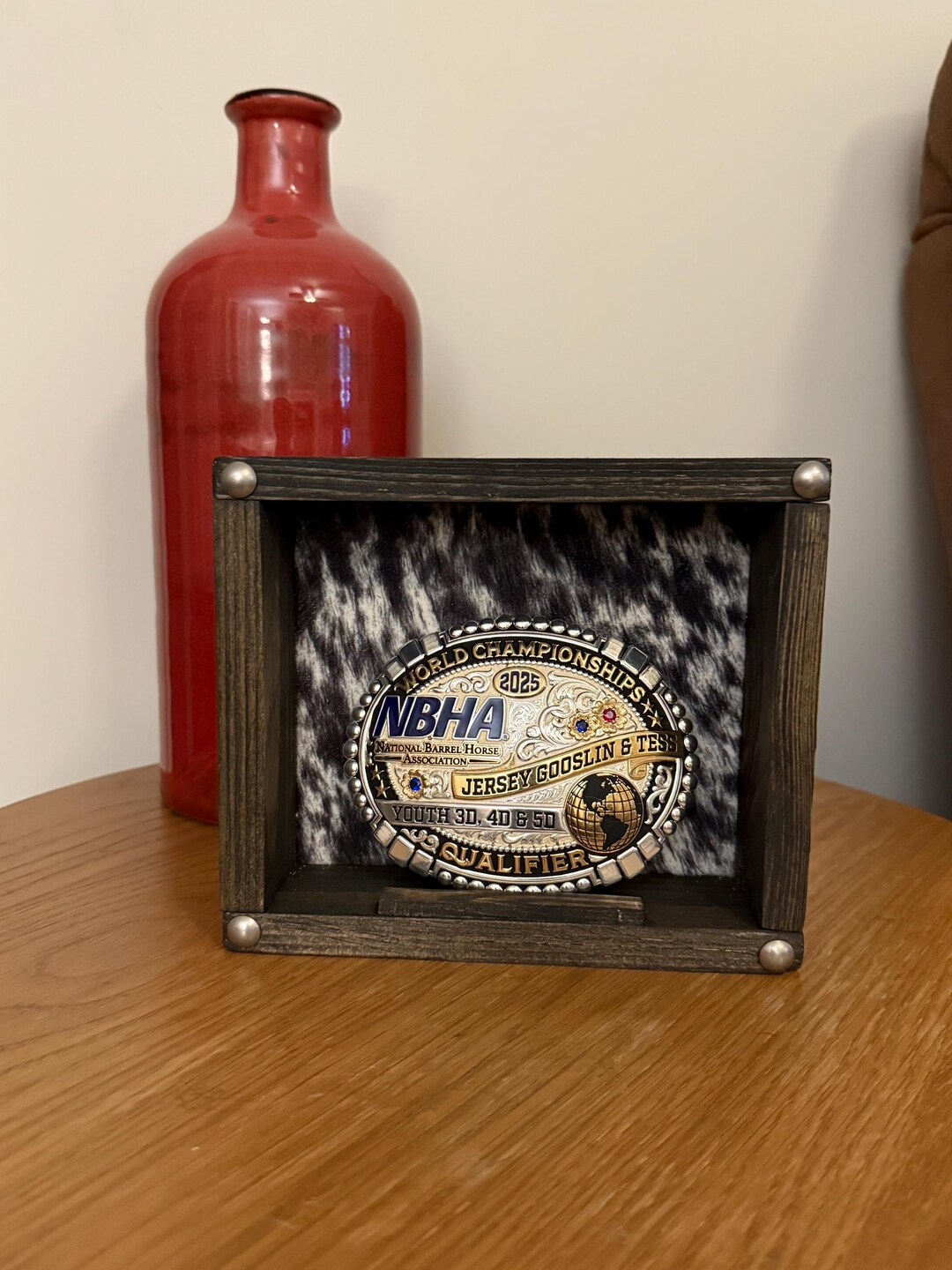 Single Count Belt Buckle Display Case - Etsy
