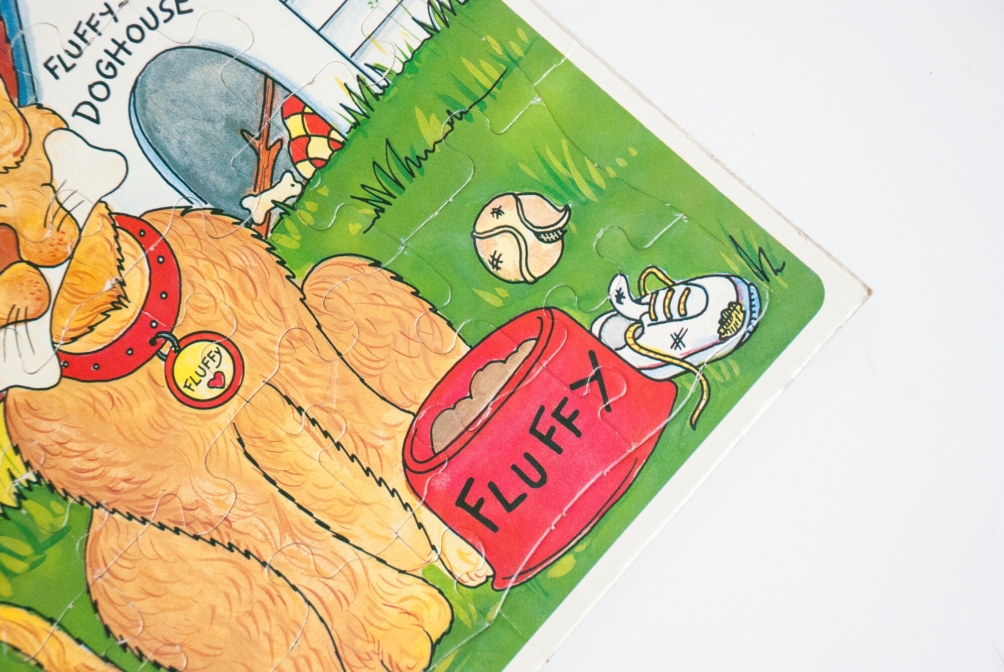 PUPPY LOVE / Color Guild Press Picture Puzzle / 24 Piece Chip Board ...