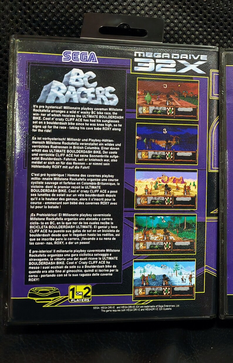 BC RACERS 32X Sega Mega Drive 32x - Etsy