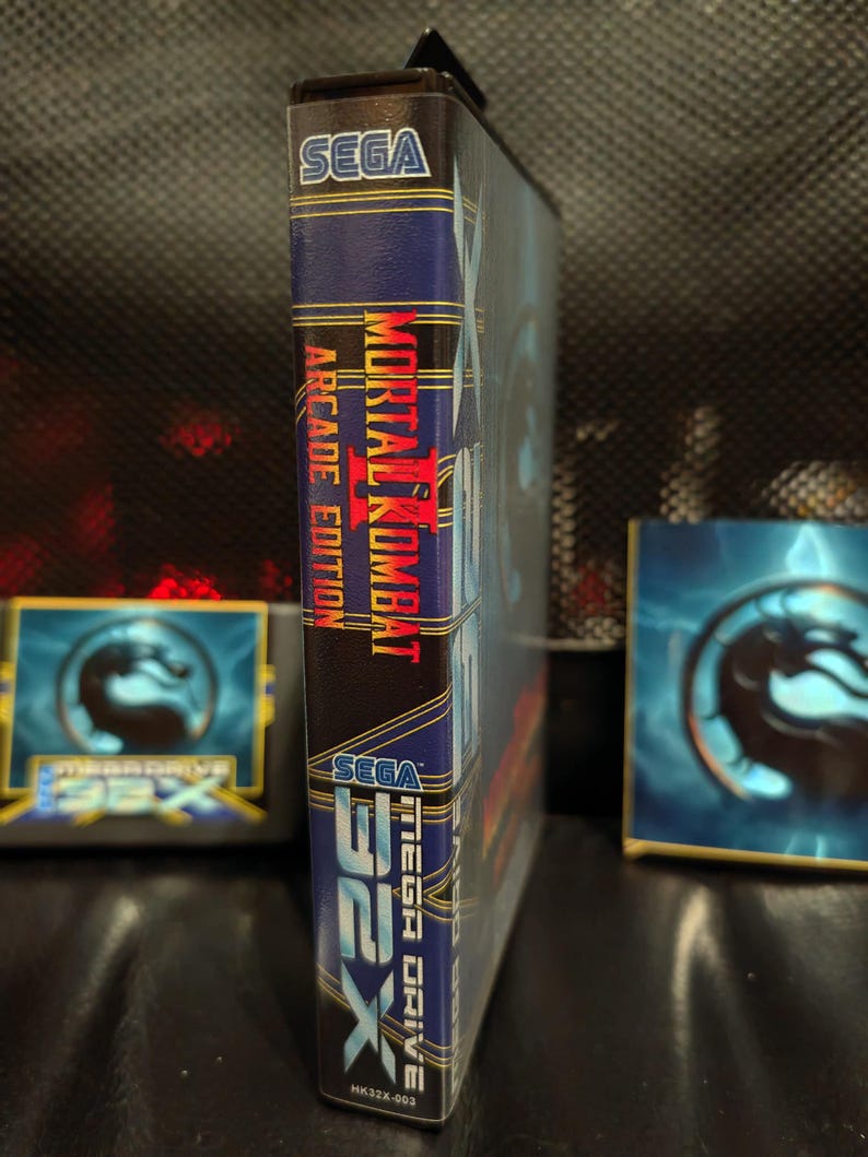 MORTAL KOMBAT II Arcade Edition Sega Mega Drive 32x - Etsy