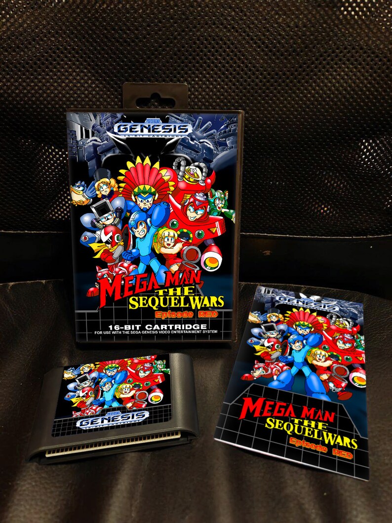 Mega Man the Sequel Wars for SEGA GENESIS - Etsy