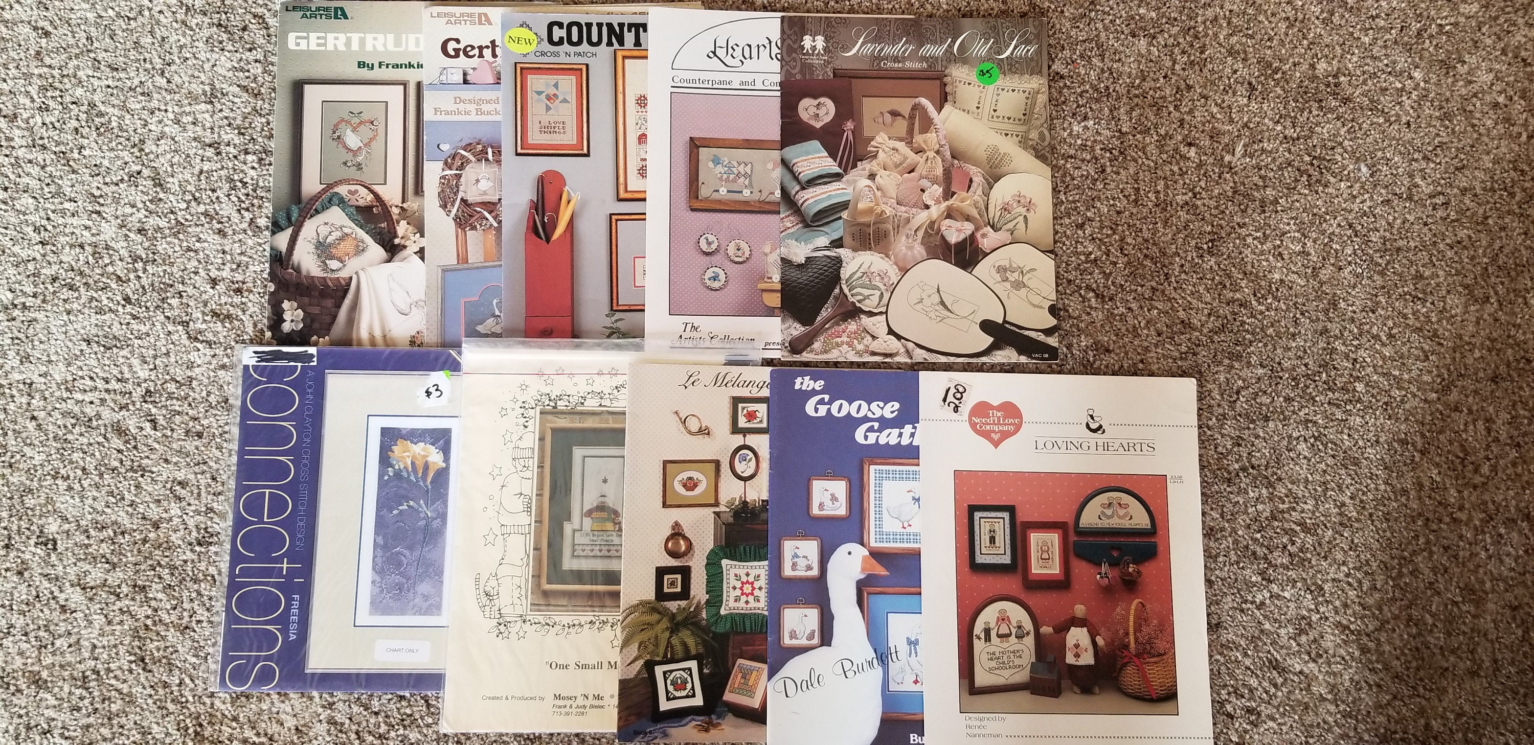 Cross Stitch Pattern Books Varieties You Choose Your Option - Etsy