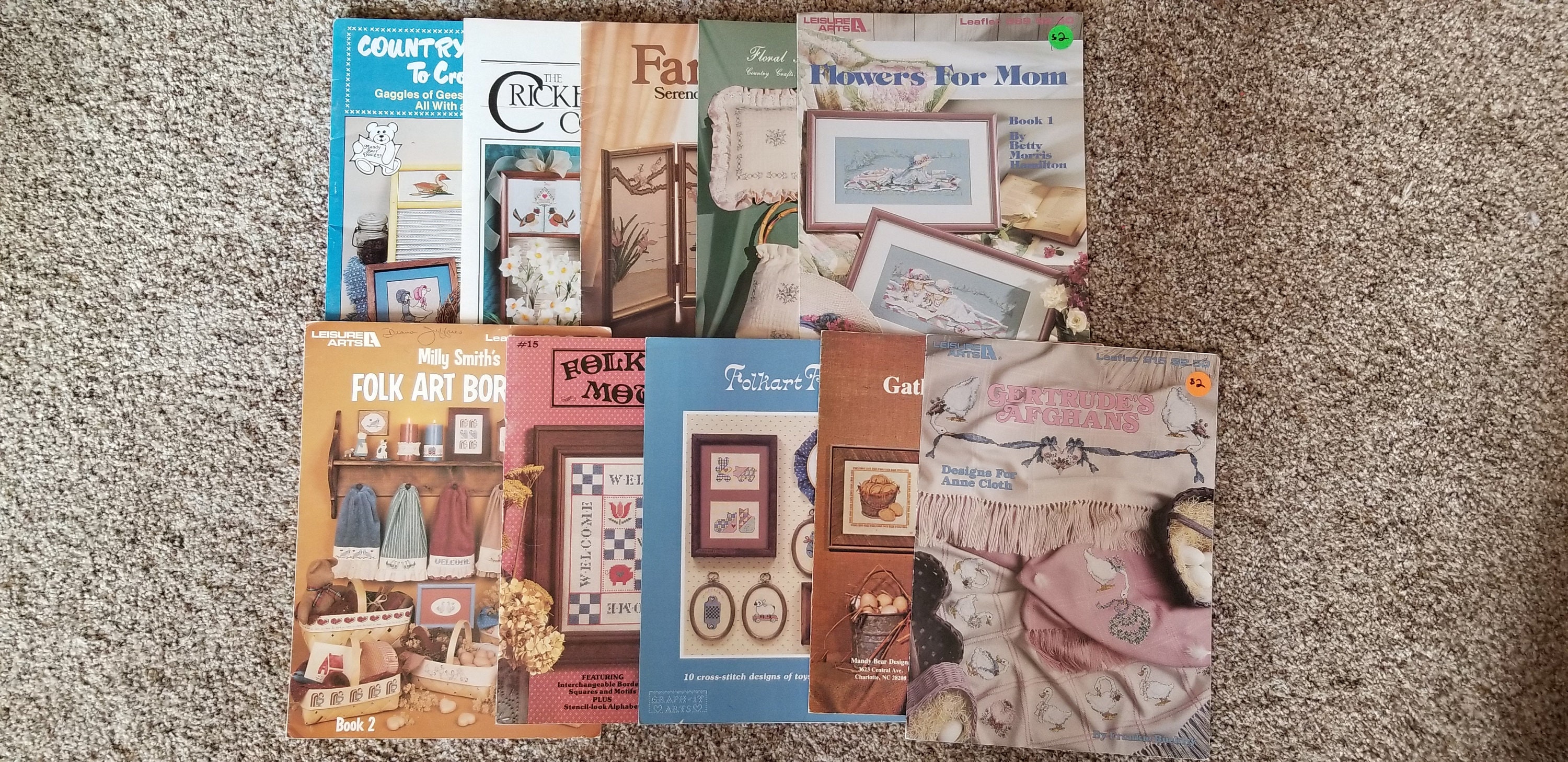 Cross Stitch Pattern Books Varieties You Choose Your Option - Etsy