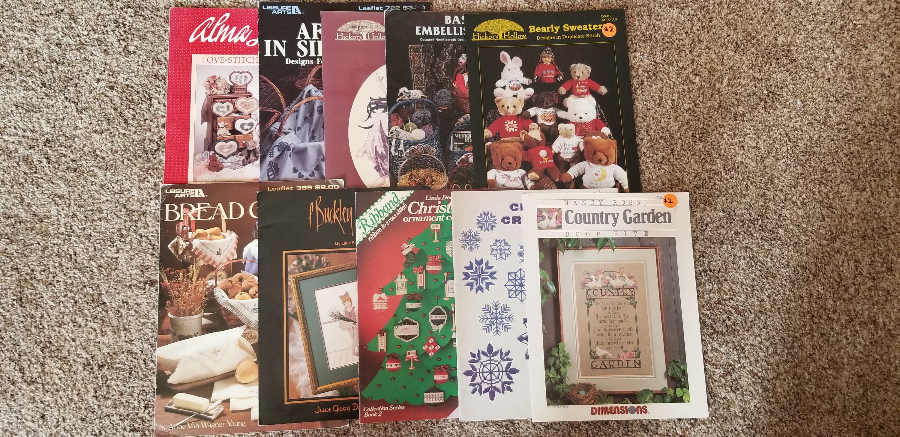 Cross Stitch Pattern Books Varieties You Choose Your Option - Etsy