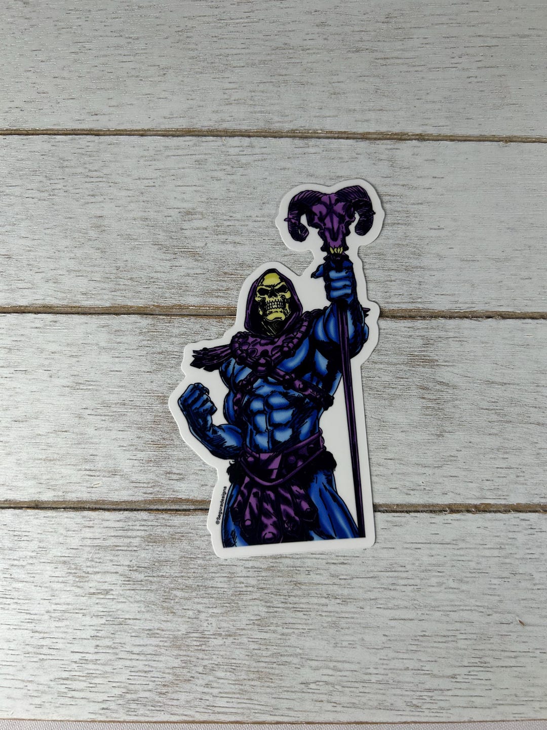 Skeletor Sticker - Etsy