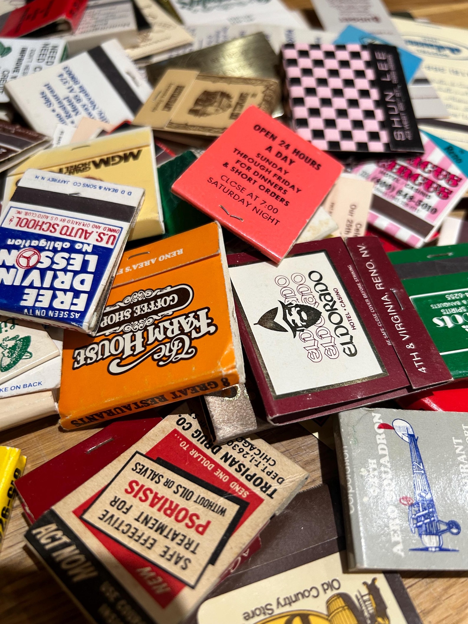 Custom Vintage Framed Matchbook Art - Etsy