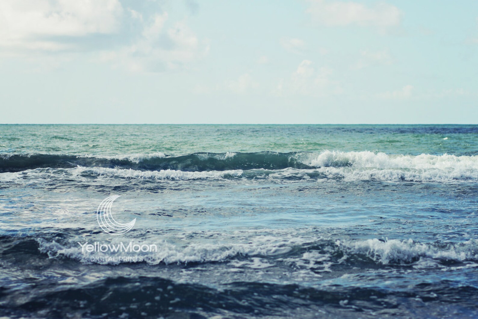 Printable Photography, Ocean Photo, Digital Download Art, Coastal ...