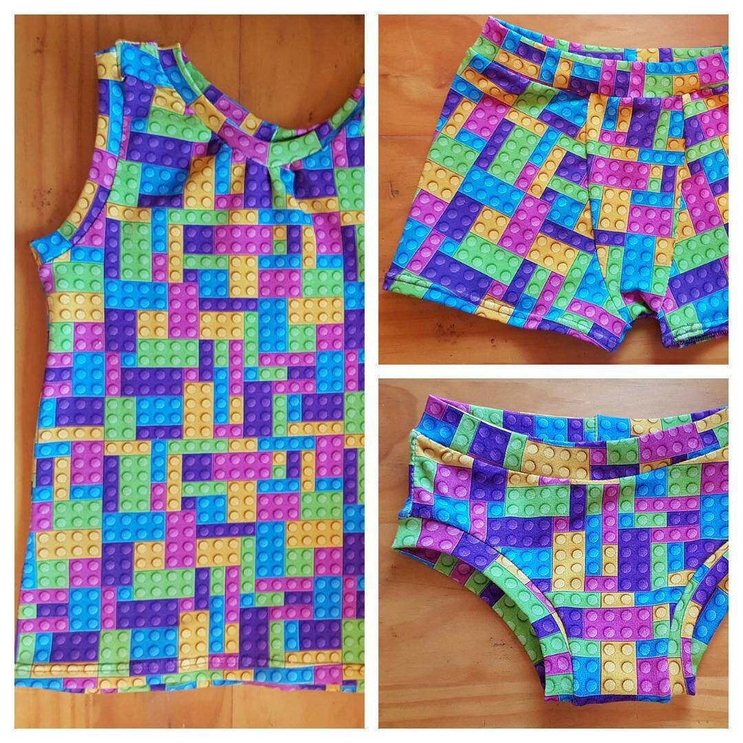 Girls Lego Combo Set. Singlet & Undies or Boxers. Kids, Summer ...