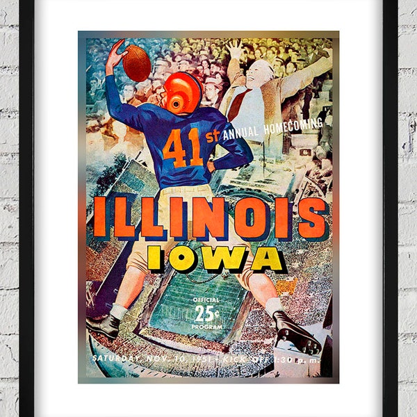 Iowa Hawkeyes Posters - Etsy
