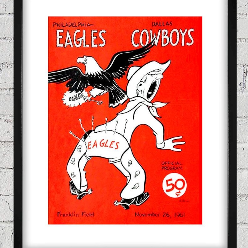 Eagles Program Wall Art - Etsy