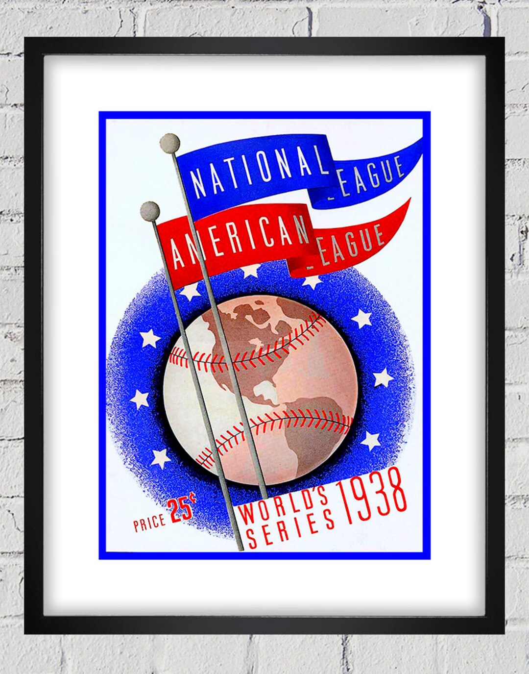 1938 Vintage Chicago Cubs - New York Yankees World Series Program Cover ...