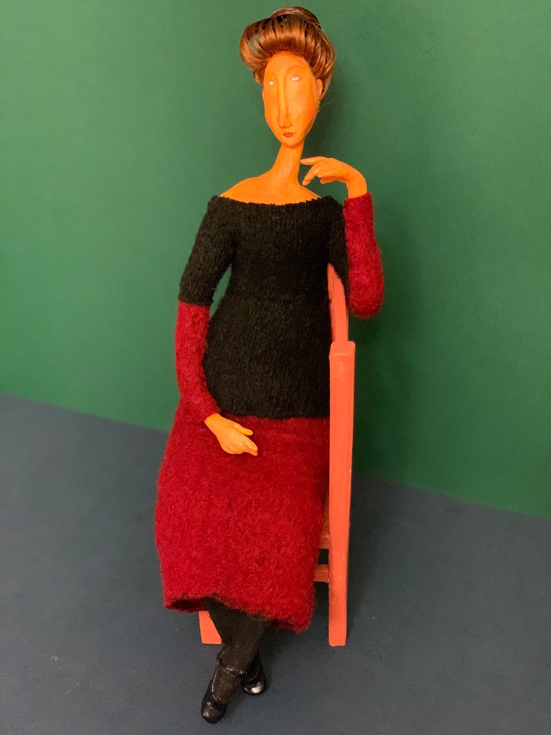 Art Collectible Doll Modigliani Interior Handmade Dolls and Home Design ...