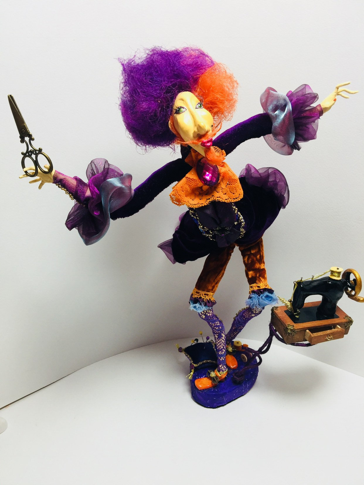 Dolls & Miniatures Art collectible doll Handmade dolls Interior artist ...