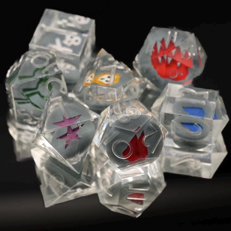 Runescape Full Size Dice Set - Etsy