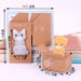 Cat Sticky Notes, Kitty Page Marker, Cat Memo Pad, Cute Cats Stationery ...